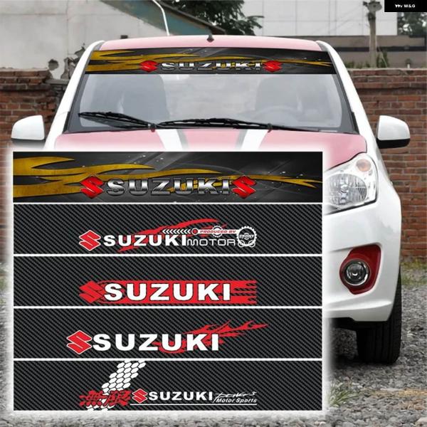 車用 フロントリア ウインドシールド用 デカール 反射 ステッカー SX4 JIMNY SAMURAI VITARA XL ALTO LIANA IGNIS GRAND VITARA カスタム パーツ アクセサリーHigh-concerne...