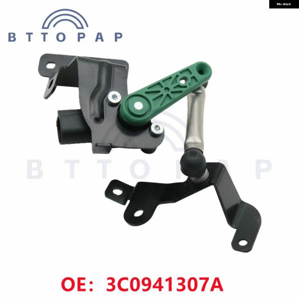 リア ヘッドライト レベルセンサー 3C0941307A 1K0941273F 3C0412522B アウディ Q3 VW B7 2006-18 GOLF PASSAT B6 B7 SCIROCCO TIGUAN TOURAN カスタム パ...