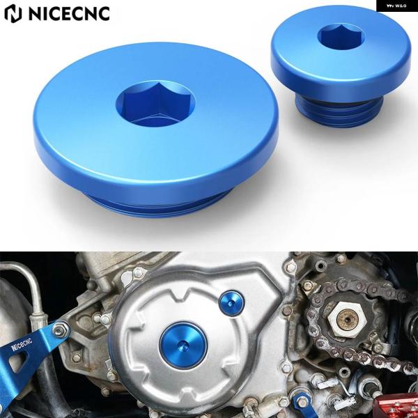 ヤマハ WRF 400 426 YZF 250 450 TTR 50 90 125 225 230 250 セロー XT250 バイク クランクケース キャップ エンジン プラグ スクリューキット カスタム パーツ アクセサリーProtec...