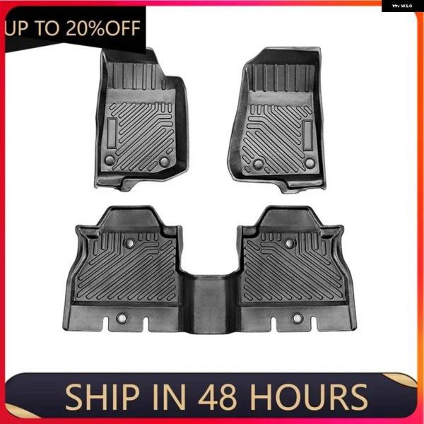 3D TPE LHD カーフロアマット ジープ ラングラー JK/JL 2007-2017 2018-2021 カーフット パッド フロアライナー カーペット 2ドア 4ドア サハラ ラブ カスタム パーツ アクセサリーHigh-conce...