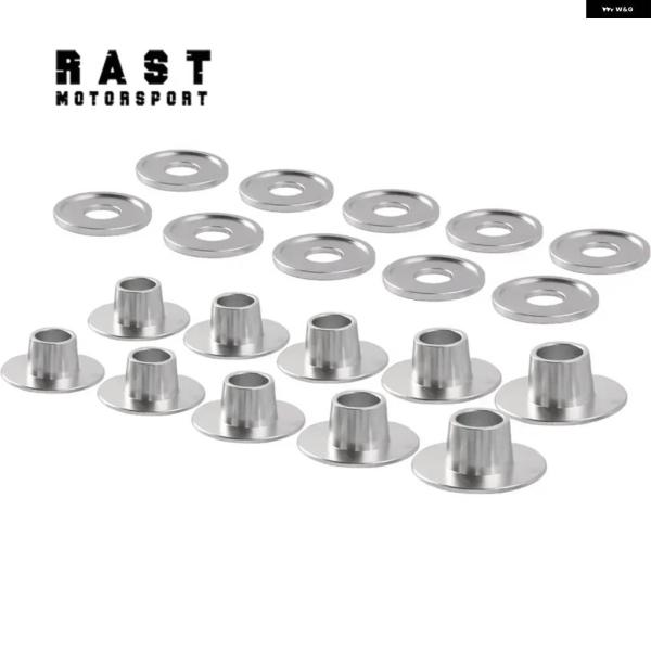 VW GOLF MK6 SAGITAR TOURAN SKODA OCTAVIA SEAT LEON PQ35 アルミサブ フレーム ロックアップ アライメントキット リジッドカラー ブッシングセット カスタム パーツ アクセサリーHigh...