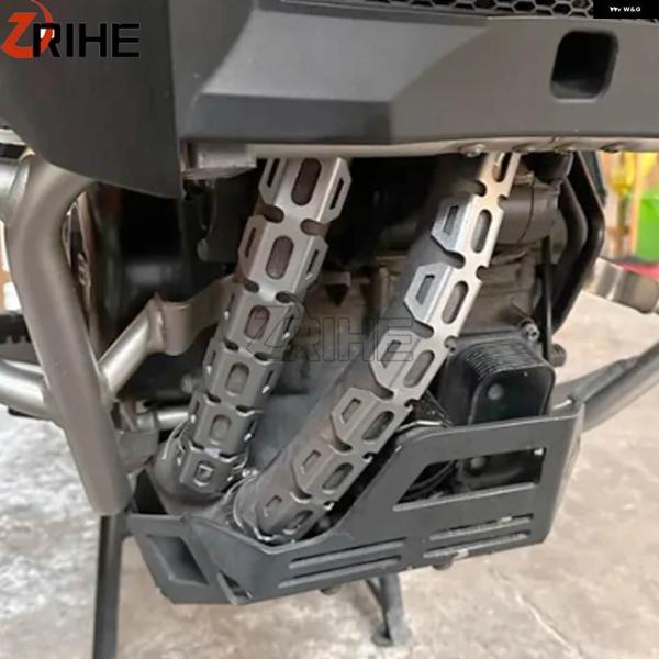 BMW F800GS R1200GS F650GS F700GS F 800 1200 700 GS オートバイ マフラー パイプ プロテクター ヒートシールド カバー カスタム パーツ アクセサリーProtective parts:Oth...