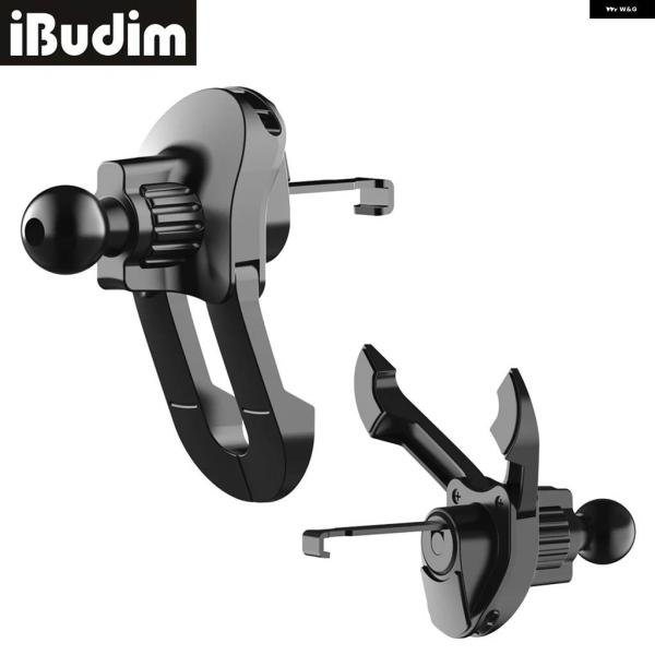 17MMボールヘッド車用 エアベント クリップ ホルダー マウント 車用エア アウトレット フッククランプGPS ブラケット カスタム パーツ アクセサリーHigh-concerned chemical:NoneType:Car Holde...