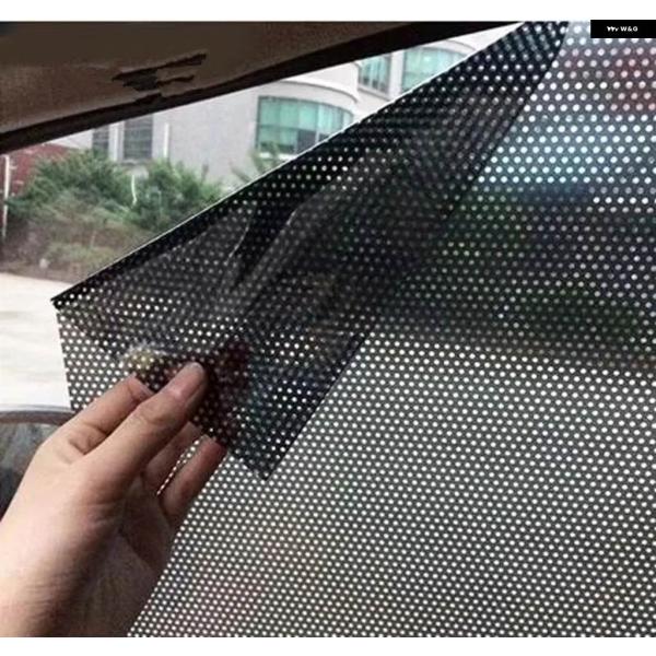 1組 車用サンシェード ステッカー メッシュ 車用 静電サンシェード ステッカー 断熱フィルム 再利用可能 スクリーン クリング カスタム パーツ アクセサリーHigh-concerned chemical:NoneSpecial Feat...