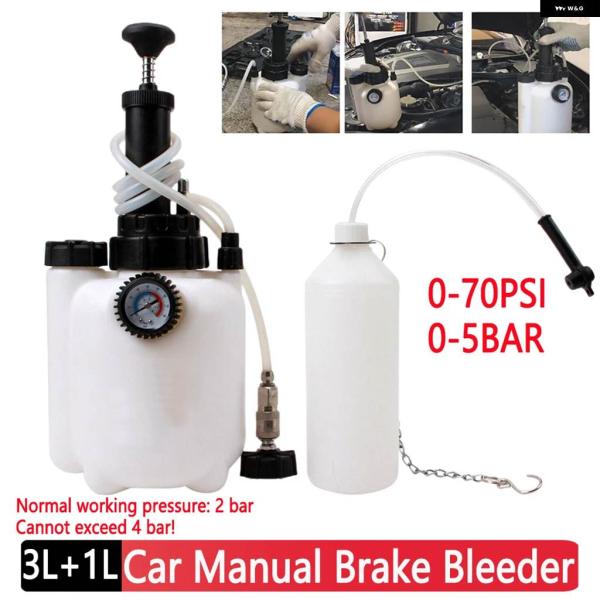 3L/500ML ブレーキフルード ツール 電圧表示 油圧 クラッチ オイル ポンプ ブレーキ液パージ ブリーディング装置 車 バイク カスタム パーツ アクセサリーHigh-concerned chemical:NoneOrigin:Ma...