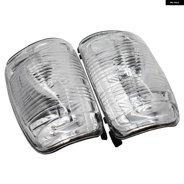 1/2個 左右車用ドアミラー インジケーター ランプ ウィンカーライト レンズ カバー リアビュー フォード トランジット MK8 2004年以降用 カスタム パーツ アクセサリーHigh-concerned chemical:NoneFo...