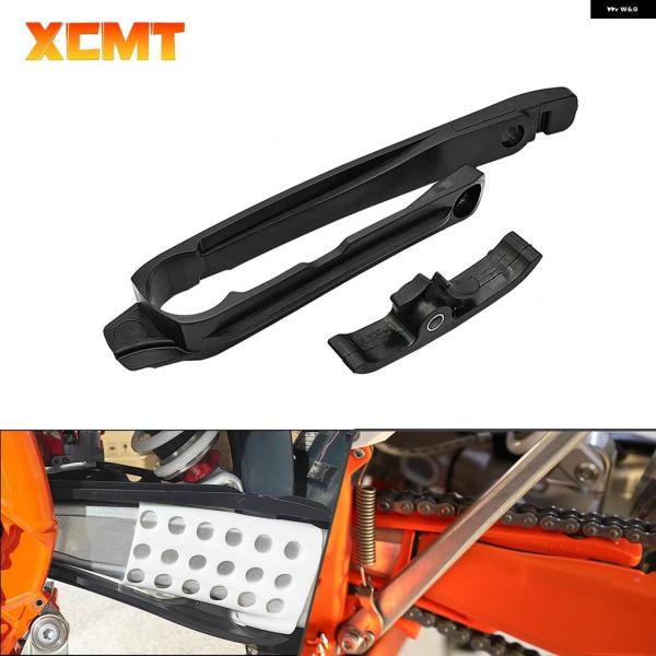 KTM EXC チェーン スライダー スライディング スイングアーム ガイド FC FE FS FX TC TE TX EXC-F SXF XC-W 125 150 250 300 201用 オートバイ カスタム パーツ アクセサリーHig...