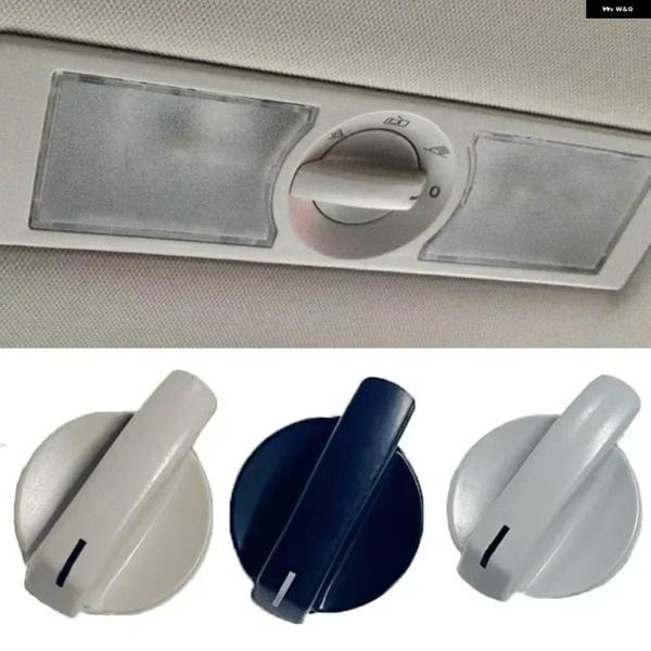 VW CROSS POLO 4 MK4 SEDAN 9N 6R 5 GTI 2002-2013 JETTA A6 TOURAN TIGUAN T5 SKODA SEAT用リアルーフ読書灯ノブスイッチ カスタム パーツ アクセサリーHigh-...