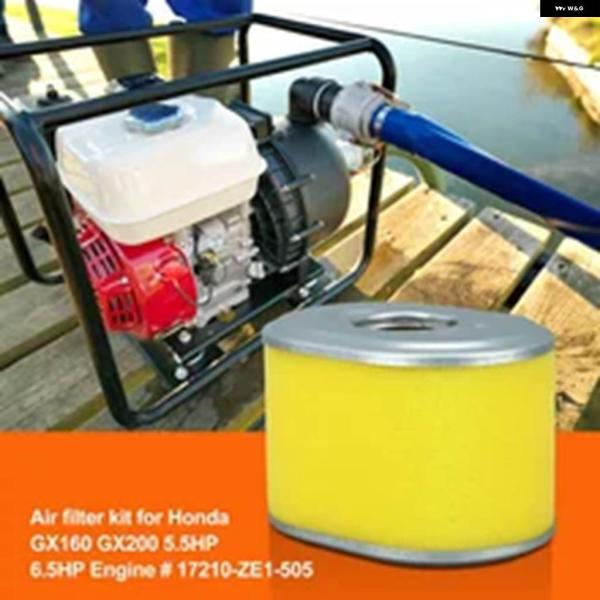 GX160 エア フィルター ホンダ GX200 GX 160 GX 200 GX140 5HP 3.5HP 5.5HP 6.5HP エンジン EG2200X EZ2500 ジェネレーター WMP20X 水 カスタム パーツ アクセサリーH...