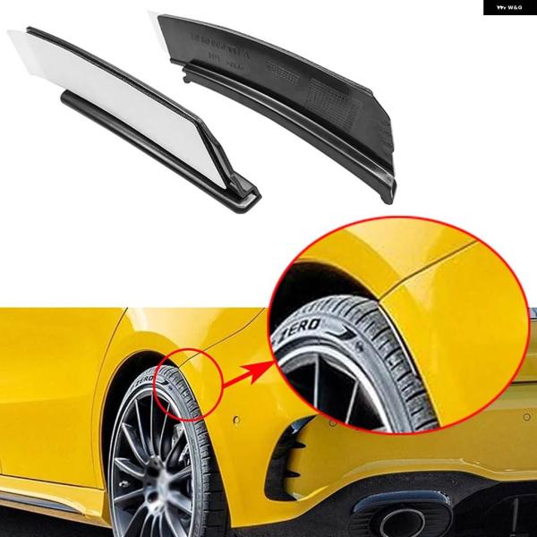 ベンツ A クラス W177 AMG A160 A180 A200 A220 A250 A35 2019-2024 リア バンパー フェンダーホイールアイブロウカー用 カスタム パーツ アクセサリーHigh-concerned chemic...