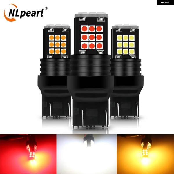 2個 T20 7440 WY21W W21W 7443 W21/5W LED 電球 バックアップ リバースブレーキランプ テールライト 車用 ウィンカーライト ランプ 12V カスタム パーツ アクセサリーHigh-concerned ch...