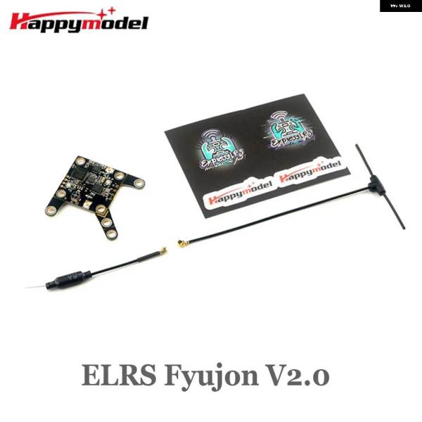 HAPPYMODEL ELRS FYUJON V2 2IN1 AIO モジュール 内蔵 ELRS 2.4G EP RX OPENVTX 5.8G 48CH 300MW カスタム パーツ アクセサリーHigh-concerned chemic...