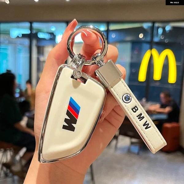 BMW F20 G20 G30 X3 X4 X5 G05 X6 X7 G11 F15 F16 G01 G02 F48 キー チェーン 車用リモートキーケースカバー シェル カスタム パーツ アクセサリーHigh-concerned chem...
