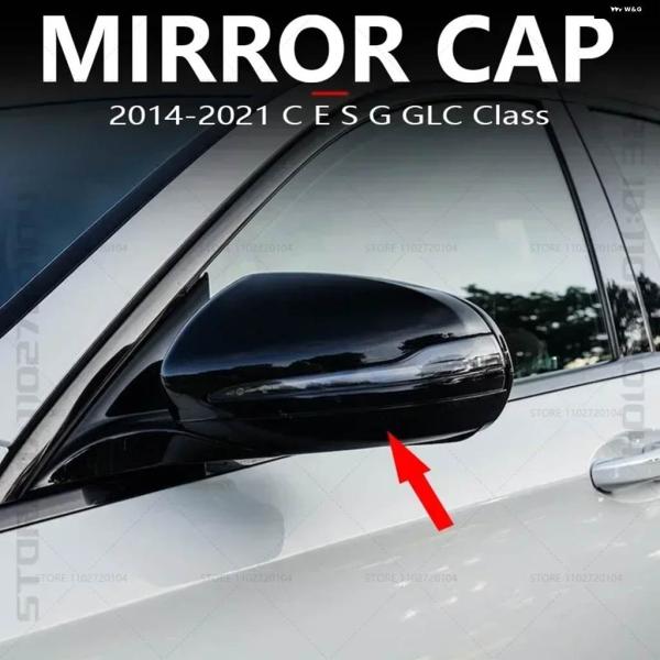 2014-2021 W205 W213 W463 W222 W253 X205 メルセデス ベンツ C E S G GLC クラス ミラー キャップカバー LHD 0998110122 0998110222 カスタム パーツ アクセサリーH...
