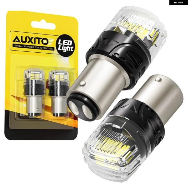 2個 車用LED 電球 1157 BAY15D P21/5W ブレーキライト 360度 リバースライト 1156 BA15S P21W LED テールランプ 12V ホワイト カスタム パーツ アクセサリーHigh-concerned ch...