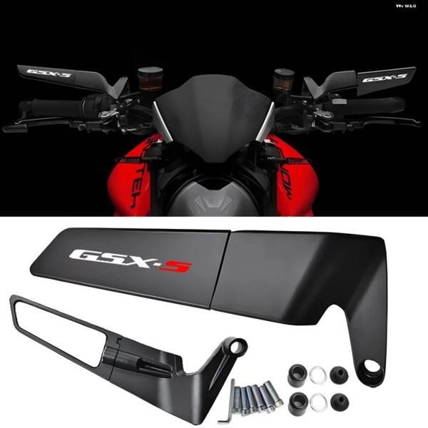 GSXS750 GSXS1000 GSXS1000F GSX-S250 GSX-S150 GSX S 750 1000 250 150 GS バイク ミラー 固定翼 カスタム パーツ アクセサリーHigh-concerned chemica...