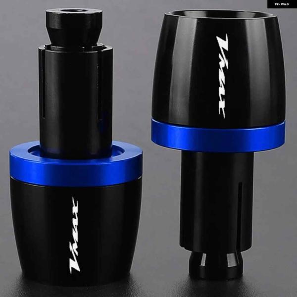 アルミ ハンドルバー グリップ バーエンド ヤマハ VMAX 1990-2011-16 スライダー CNC ハンドルバー グリップ キャップ プラグ V MAX カスタム パーツ アクセサリーHign-concerned Chemical:...