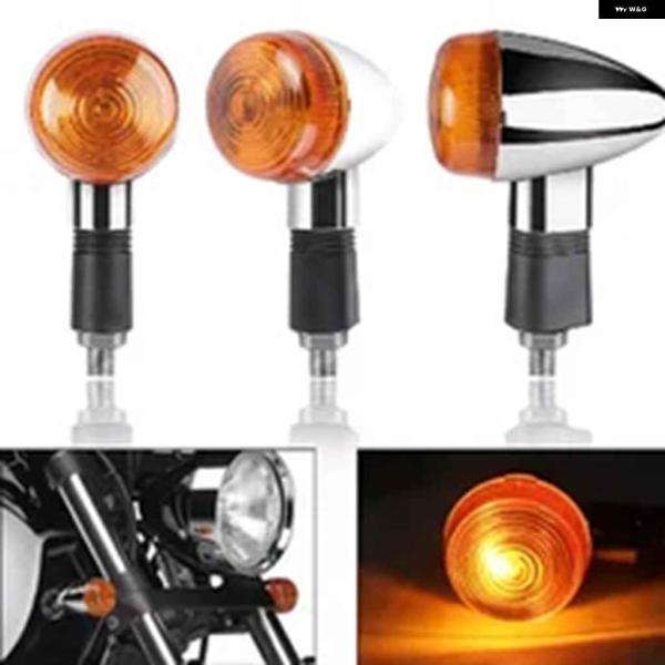 M10 フロントリア バルブ ウィンカーライト 点滅 アンバー ヤマハ XVS 125 250 1100 ドラッグスター SRV250 XVS125 650 レーサー カスタム パーツ アクセサリーBattery Included:NoHi...