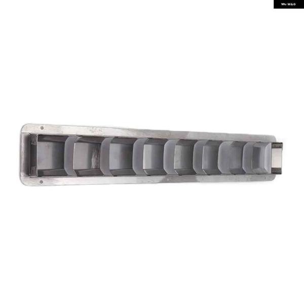 ボートルーバーベント グリル エアベント 8スロット グリッド カバー マリン ステンレス ベントシャッター長方形 カスタム パーツ アクセサリーHign-concerned Chemical:NoneOrigin:Mainland Chi...