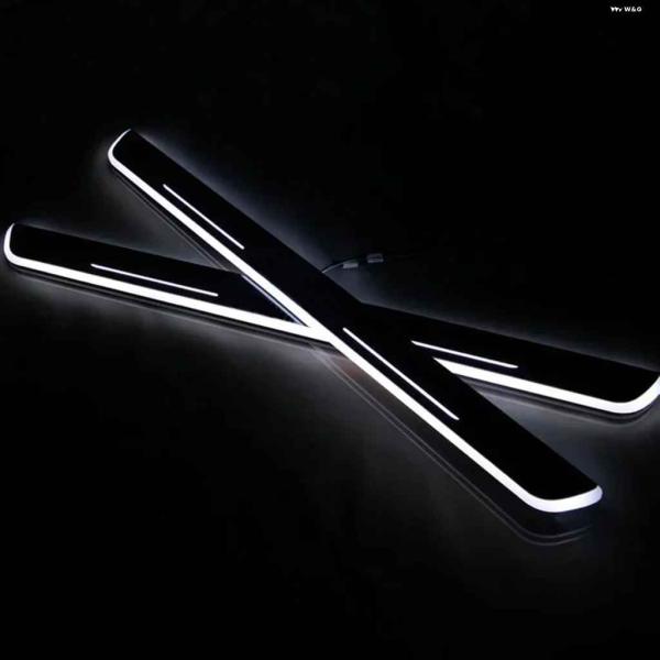 トリム ペダル LEDカーライト ドアシル スカッフプレート パスウェイダイナミックストリーマーウェルカムランプ トヨタ アクア 2014-2020 カーアクセサリー カスタム パーツ アクセサリーHign-concerned Chemic...