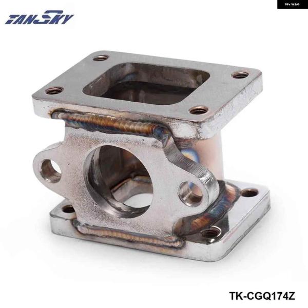 T25 T25 T2 T2 3 ステンレス 304ターボ マニホールド アダプター + 38MMウェイストゲートフランジ アウトレット TK-CGQ174Z カスタム パーツ アクセサリーSpecial Features:universal...