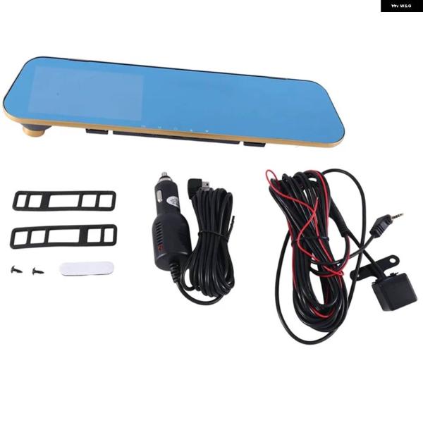 フロントとリアデュアルレコーディング自動車用品バックミラー カーレコーダー プラスチック カスタム パーツ アクセサリーHign-concerned Chemical:NoneIs Batteries Included:NoAssembly...