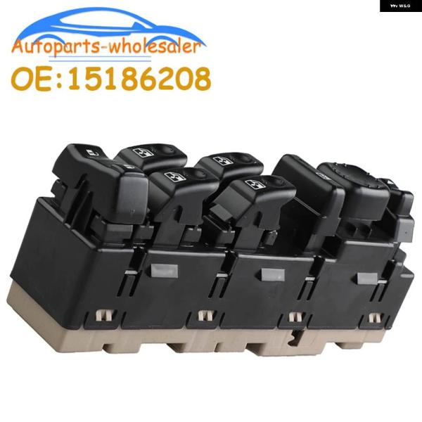 ドライバーマスターパワーウィンドウスイッチ 15186208 15125142 15202850 15112971 15883319 DWS394 2003-2006 タホ エスカレード サバーバン カスタム パーツ アクセサリーHign-...