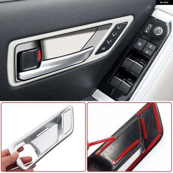 トヨタ 2022 2023 ランドクルーザー 300 LC300 J300 2021-2025 2024 シルバー インテリア アクセサリー ガーニッシュ カスタム チューニング カスタム パーツ アクセサリーHigh-concerned ...