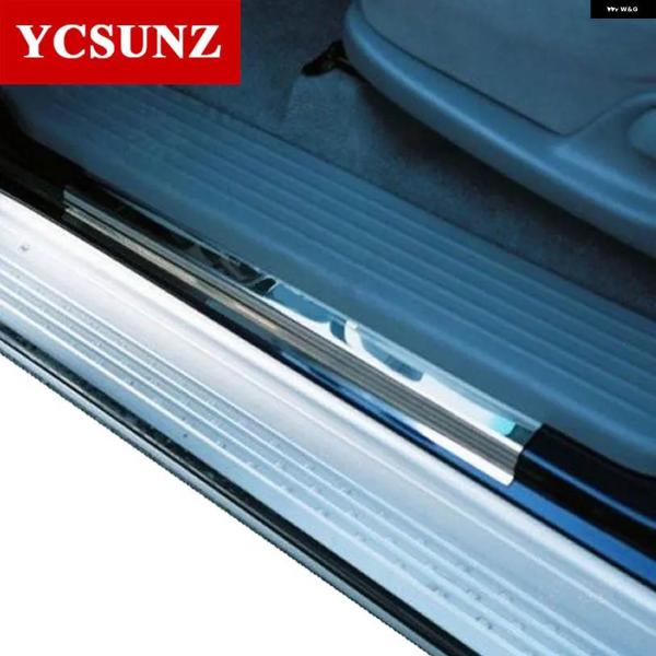 ドアシルスレッショルドストリップ ドア 装飾 トヨタ ハイラックス ヴィーゴ 2005 2006 2007 - 10 ダブルキャビンカー スタイリング カスタム パーツ アクセサリーItem Width:0inchItem Length:0...