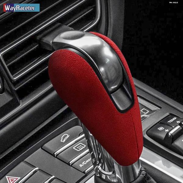 ウルトラスエードトップ スエードラップ ギア シフト ノブ トリム カバー ポルシェ マカン 95B パナメーラ 970 718 911 ボクスター ケイマン アクセサリー カスタム パーツ アクセサリーOrigin:Mainland Ch...