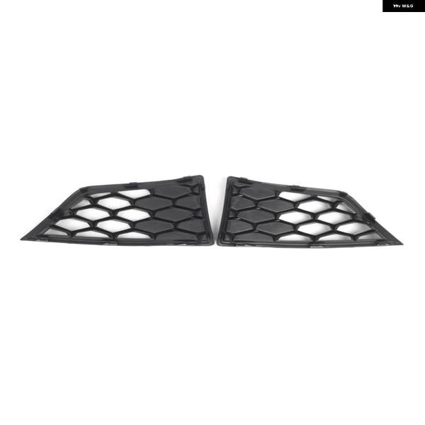 1ペア サイドフロント バンパー ロア ベゼル グリル フロントサイド グリル カバー フロント フォグライト グリル カバー SEAT LEON SC ST 5F 2012-2017 カスタム パーツ アクセサリーHigh-concern...