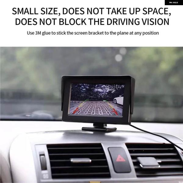 4.3インチ 車載バックモニター 2ウェイAV入力付き 車載バック カメラ モニター リアビュー カメラ パーキングバックアップ リバース カスタム パーツ アクセサリーHigh-concerned chemical:NoneItem We...