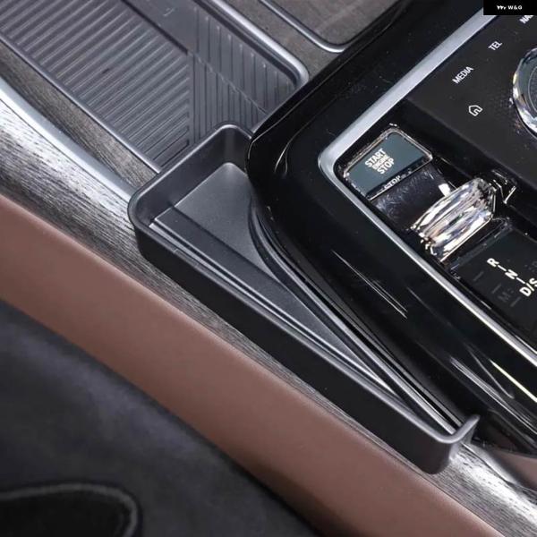 BMW 7シリーズ G70 2023-2025 ABSブラック車中央 制御 手すりギア ボックス 収納 ボックス 携帯電話トレイカーアクセサリー カスタム パーツ アクセサリーHigh-concerned chemical:NoneItem...