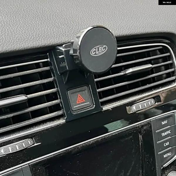 車マグネット式電話 ホルダー GPS ホルダー VW GOLF 7 MK7 2014-2019 エアベント マウント スタンド 電話クリップ ブラケット アクセサリー カスタム パーツ アクセサリーHigh-concerned chemic...