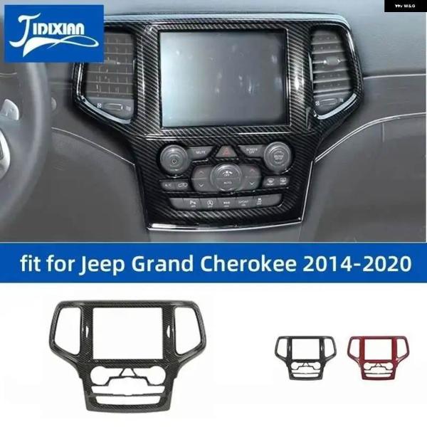 JIDIXIAN ジープ グランド チェロキー 2019 2020 カーセンター コンソール ナビゲーション GPS パネル 装飾 カバー 内装アクセサリー カスタム パーツ アクセサリーHigh-concerned chemical:No...