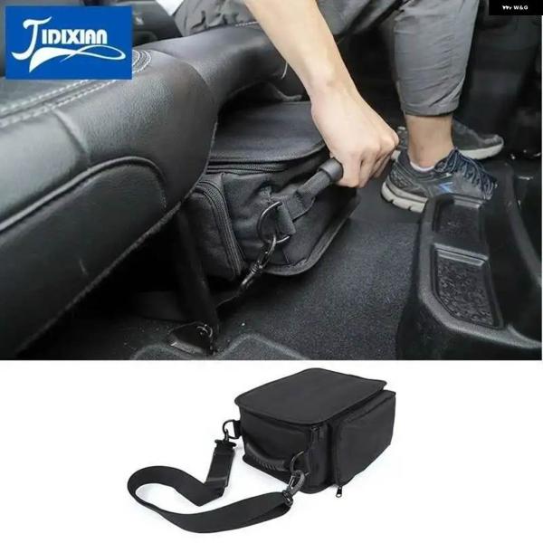 JIDIXIAN オーガナイザー ジープ ラングラー JK JL JLU 2007-2017-24 アップリアシート下 収納 バッグ ボックス カスタム パーツ アクセサリーHigh-concerned chemical:NoneType:...