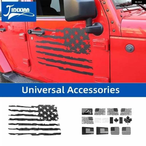 JIDIXIAN 汎用アクセサリー 車体 エンジン フード ウィンドウ フラッグ デカール デコレーション ステッカー カスタム パーツ アクセサリーHigh-concerned chemical:NoneCategory:3DType O...