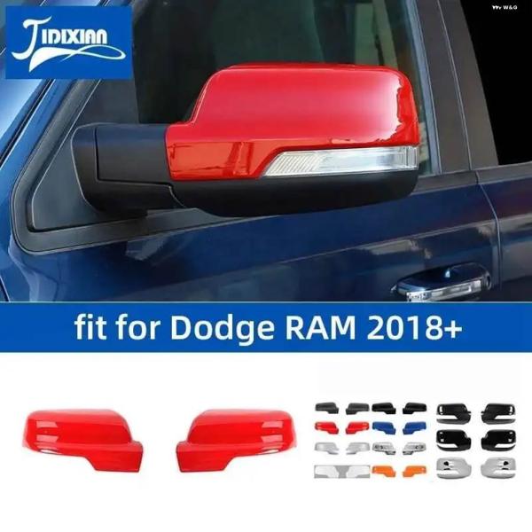 JIDIXIAN 車バックミラー シェル 装飾 カバー ダッジ ラム 2018-22 - 2025 外装 アクセサリー カスタム パーツ アクセサリーHigh-concerned chemical:NoneSpecial Features:...