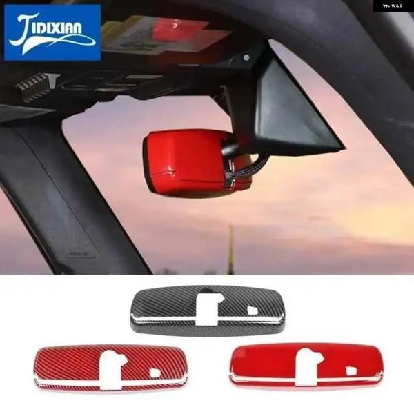 JIDIXIAN 車内バックミラー シェル 装飾 カバー フォード ブロンコ 2021-23 フォード マスタング 2015年以降アクセサリー カスタム パーツ アクセサリーHigh-concerned chemical:NoneItem ...