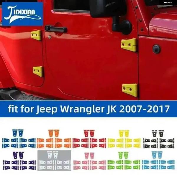 JIDIXIAN ジープ ラングラー JK 2007 - 10 2011-17 車 ボンネット エンジン ドア ヒンジ デコレーション カバー カスタム パーツ アクセサリーHigh-concerned chemical:NoneCateg...