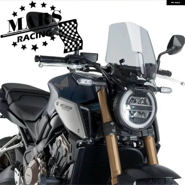 ホンダ CB650R NEOSPORTS CAFE CB650R 2019 - 21-2023MOTORCYCLE CAFE MOTOR WINDSHIELD WINDSCREEN DEFLECTOR VISOR VISER カスタム パー...