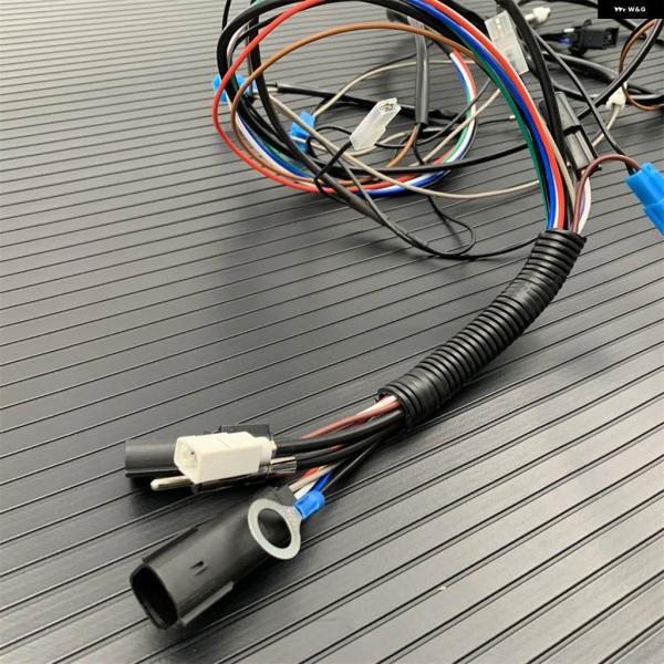 トランク LED アンテナワイヤー 配線 ケーブル ハーネス ハーレー ツアーパックパック ツーリング ロードキング ストリートグライド CVO ウルトラ エレクトラ 14-22 カスタム パーツ アクセサリーHigh-concerned ...