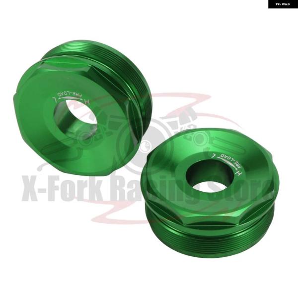 アッパープリロードフロント フォーク キャップ カワサキ ZX-10R 2016-2024 2017 2018 2019 オートバイ 調整式ショックスクリュー フォーク ボルト カスタム パーツ アクセサリーModel Name:11065...