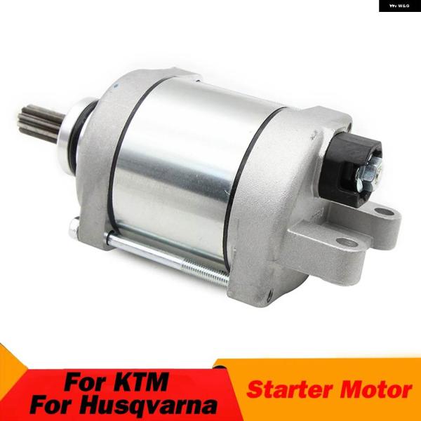 バイク スターターモーター KTM 77240001100 SX-F 250 XCF-W 250 フリーライド 350 SX-F 350 ハスクバーナ 77240001100 FC250 FC350 HQV カスタム パーツ アクセサリーH...