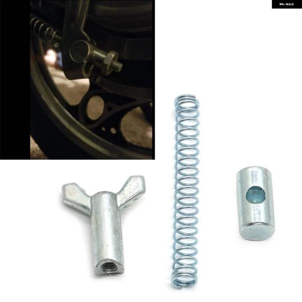 リアブレーキアジャスターハードウェアキット ウィングナット ホンダ ATC125M ATC200M ATC200S ATC250SX ATC250ES TRX125 250 300 400 450 TRX500 カスタム パーツ アクセサリ...