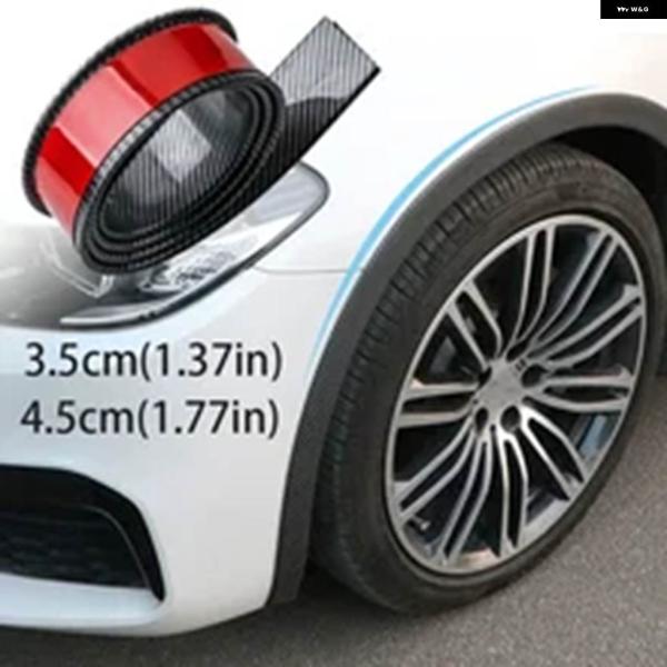 2サイズ フェンダーフレア ホイールアーチ ウィングエクスパンダーアーチ アイブロウ 防止ストリップ マッドガード リップ プロテクター カバー カスタム パーツ アクセサリーHigh-concerned chemical:NoneSpec...