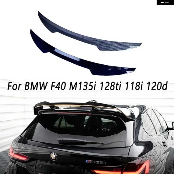 BMW F40 128TI 118I 120D M135I M-PERFORMANCE 2019-2024 マクストン スタイル カースポイラー キャップ リア トランク ブーツ ルーフスポイラー ウィング チューニング カスタム パーツ ...