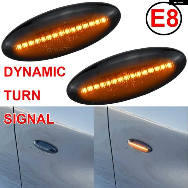 トヨタ ヤリス ヴィッツ XP90 RAV4 XA30 MK3 オーリス E150 カローラ LED ウィンカーライト ダイナミックサイドマーカー フェンダー シーケンシャルランプ カスタム パーツ アクセサリーHign-concerned...