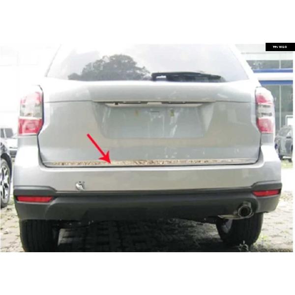 スバル フォレスター SJ 2013 - 2018 ステンレス リアドア テールゲート トランク テールゲート トリム カバー カー スタイリング ステッカー カスタム パーツ アクセサリーHign-concerned Chemical:N...