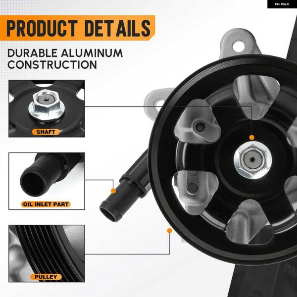 96-665 21-534 パワーステアリング ポンプ プーリー 付き ホンダ リッジライン DX 35L V6 12-14 カスタム パーツ アクセサリーHign-concerned Chemical:NoneBrand Name:PQY...